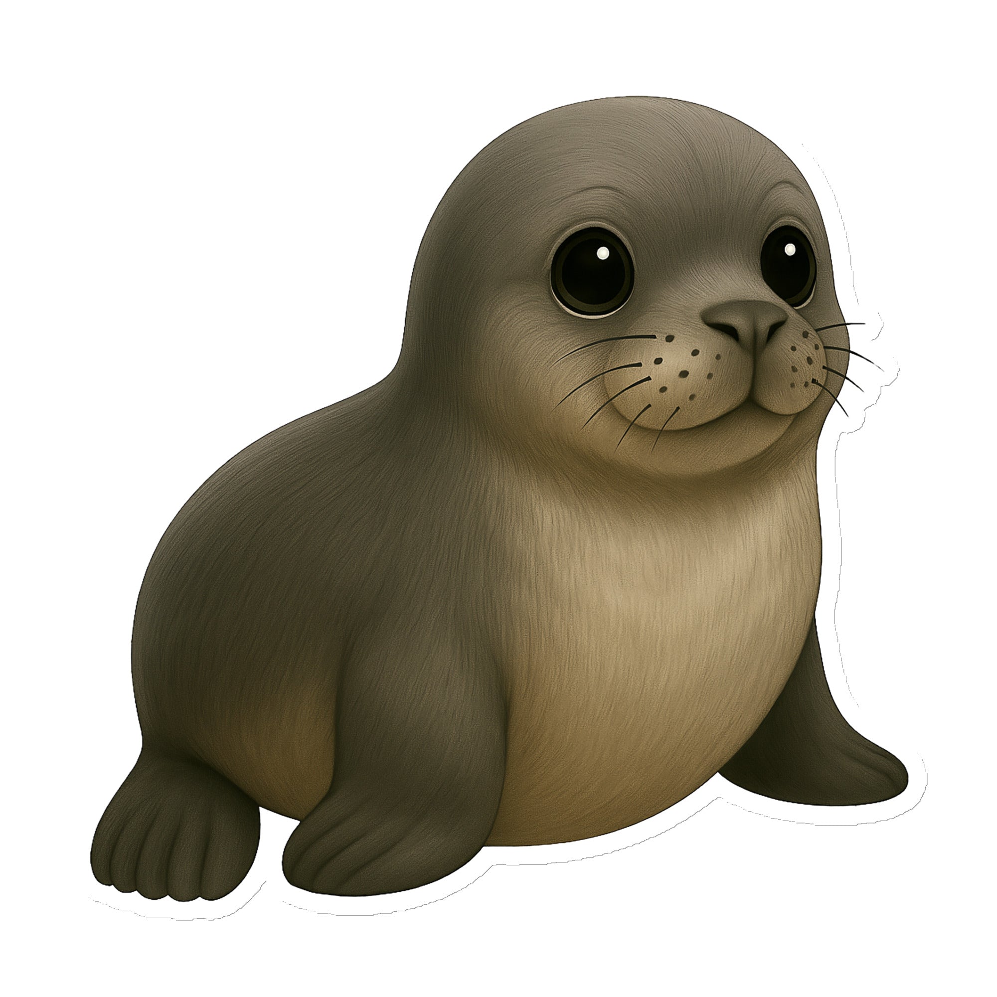 Monk Seal Magnet – Hawaii Guide