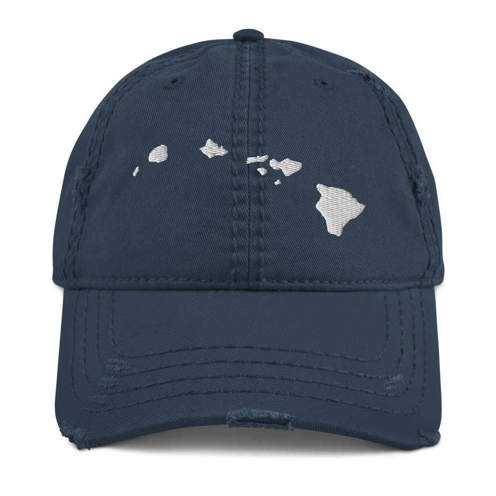 Hawaii Distressed Dad Hat – Hawaii Guide